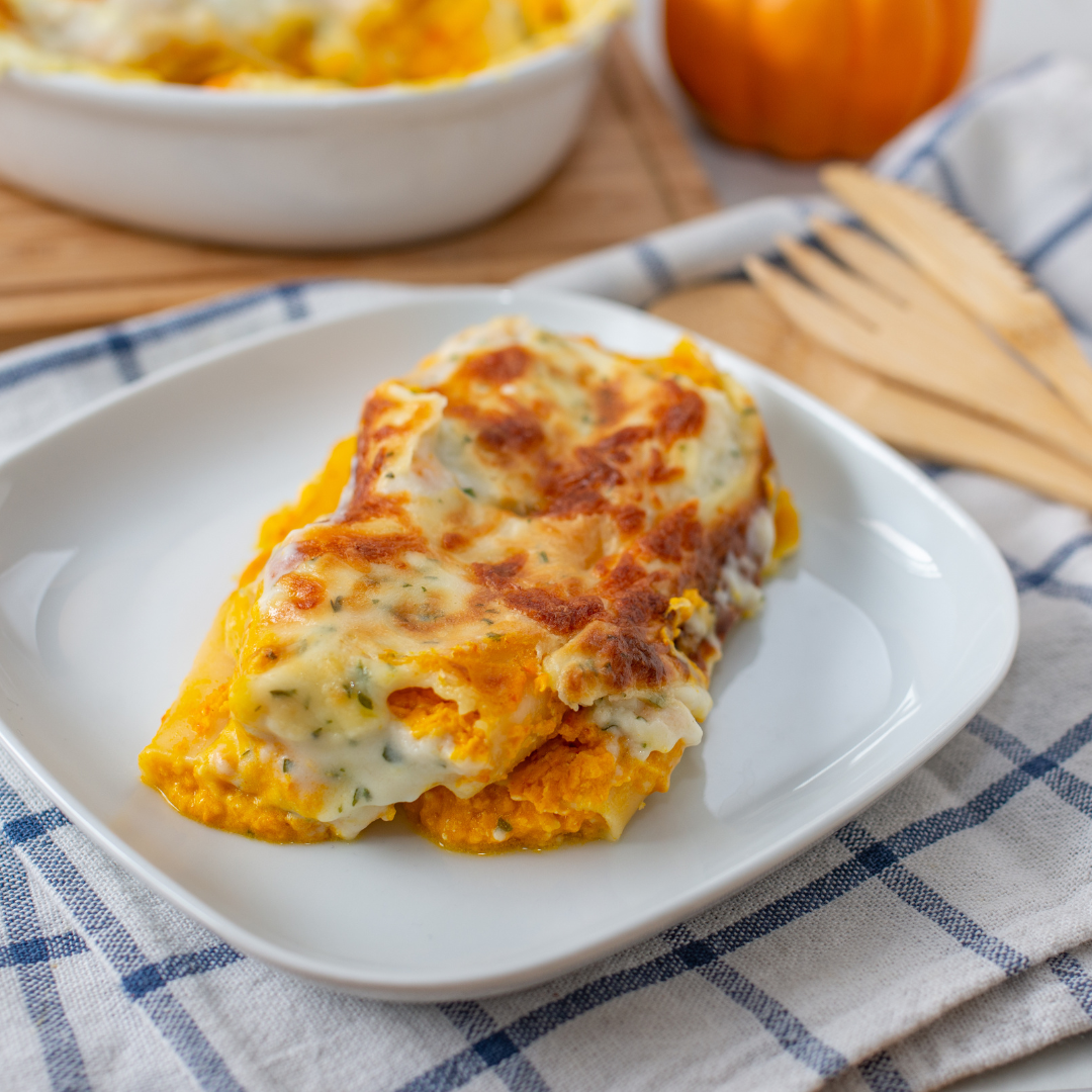 Pumpkin Cheese Pesto Stuffed Shells - Ask Dr. Dee