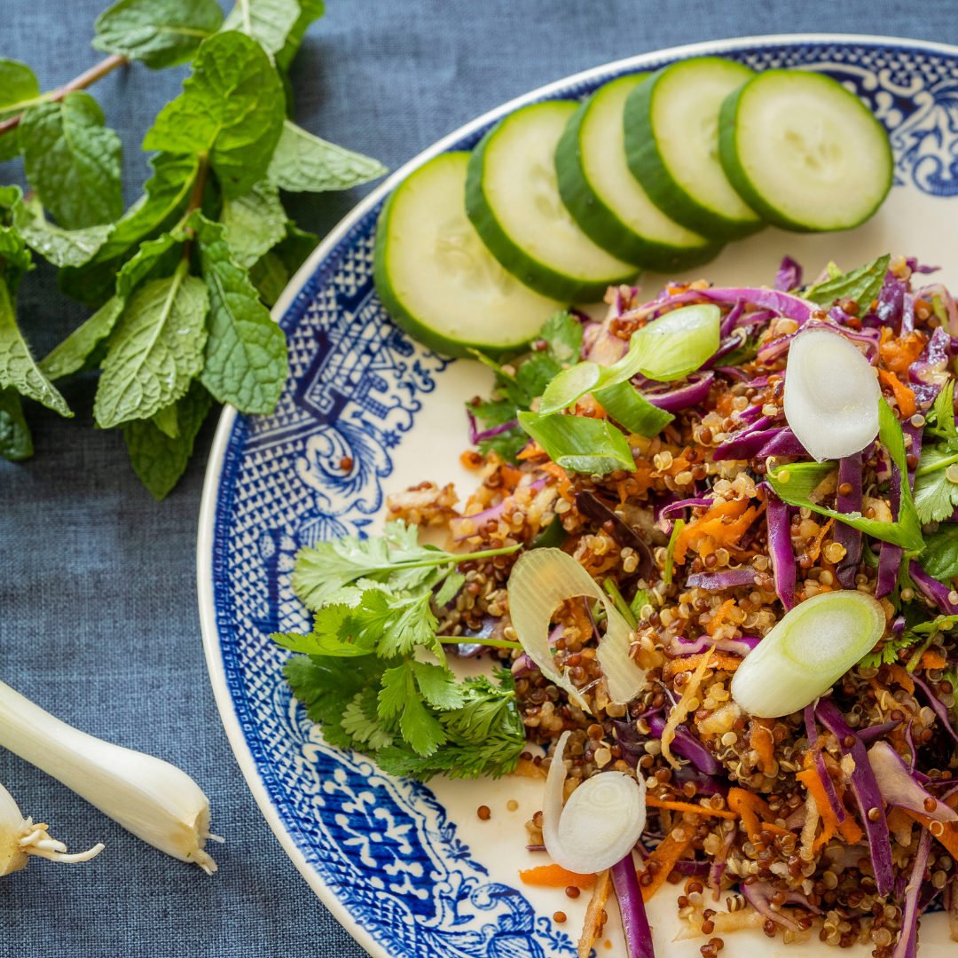 Ultimate Cashew Thai Quinoa Salad Experience - Ask Dr. Dee