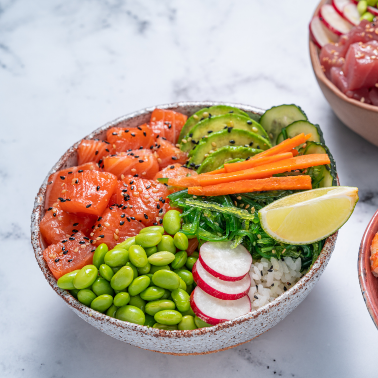 Flavorful Salmon Poke Trio: Boost Your Vitality Now! - Ask Dr. Dee