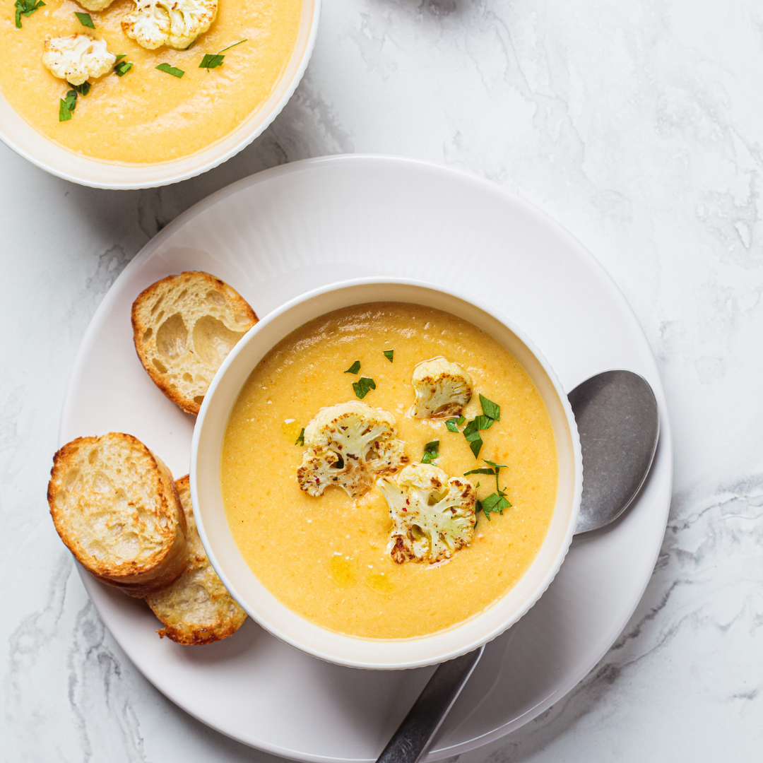Wholesome Indulgence Easy Cheesy Cauliflower Soup Ask Dr Dee