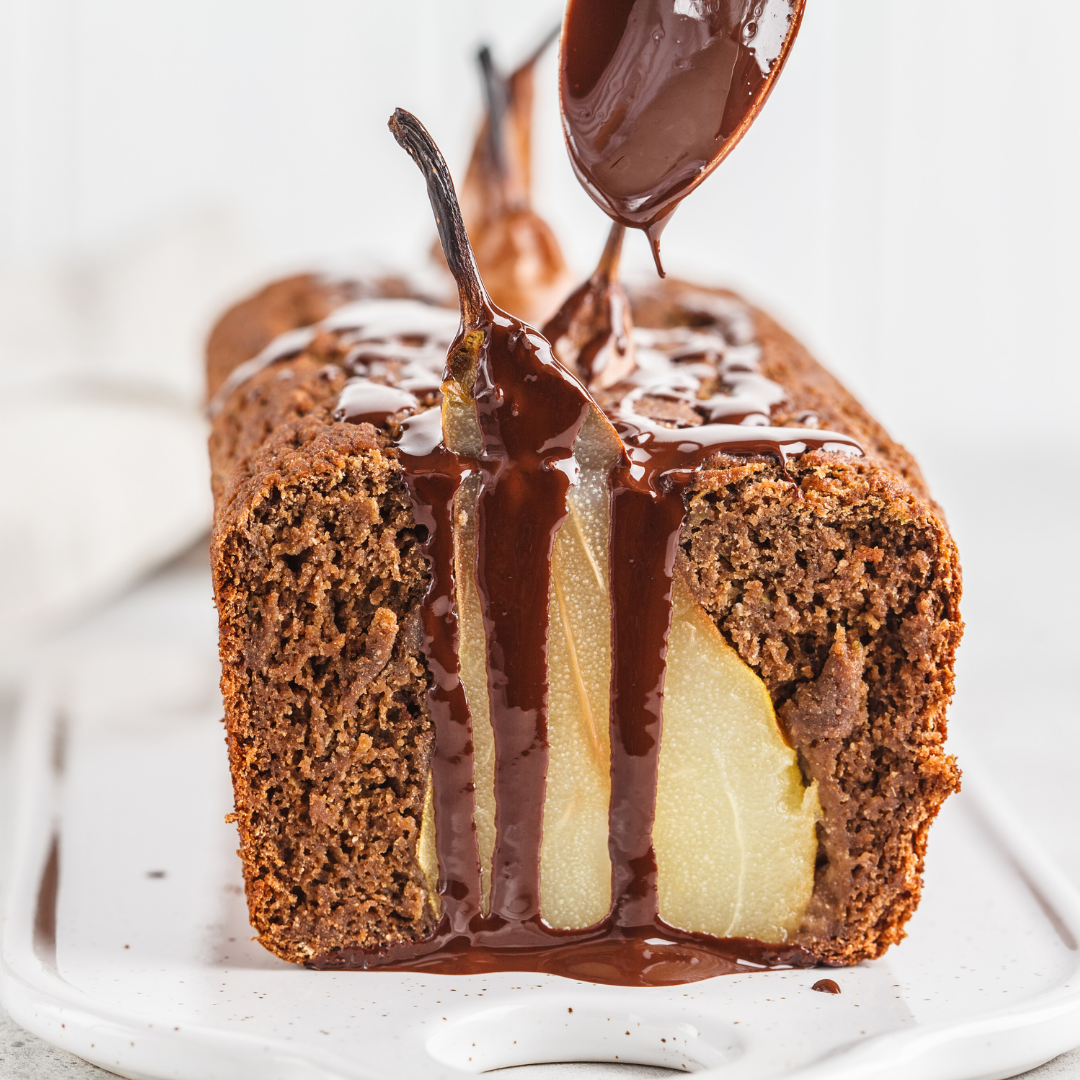 Tempting Treat: Dive into Chocolate Pear Loaf Magic! - Ask Dr. Dee
